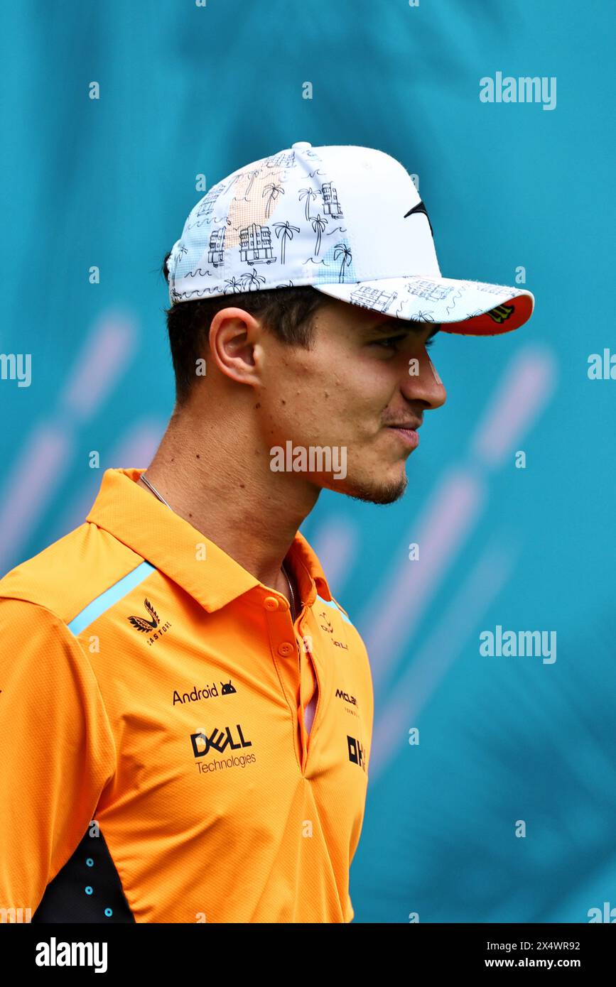 Miami, USA. 05th May, 2024. Lando Norris (GBR) McLaren. Formula 1 World ...