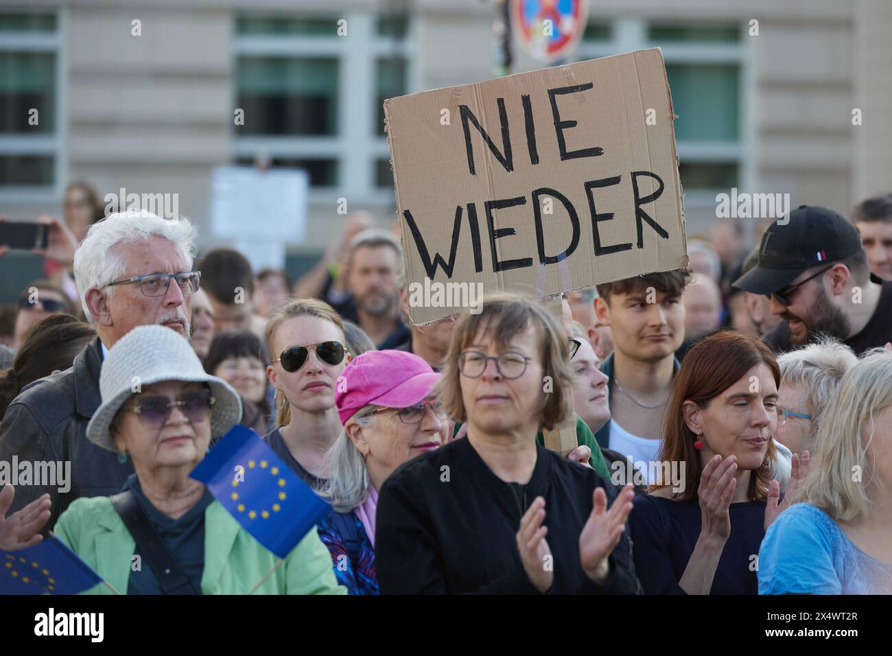 Dresden, Germany. 05th May, 2024. Following the attack on SPD MEP Ecke ...