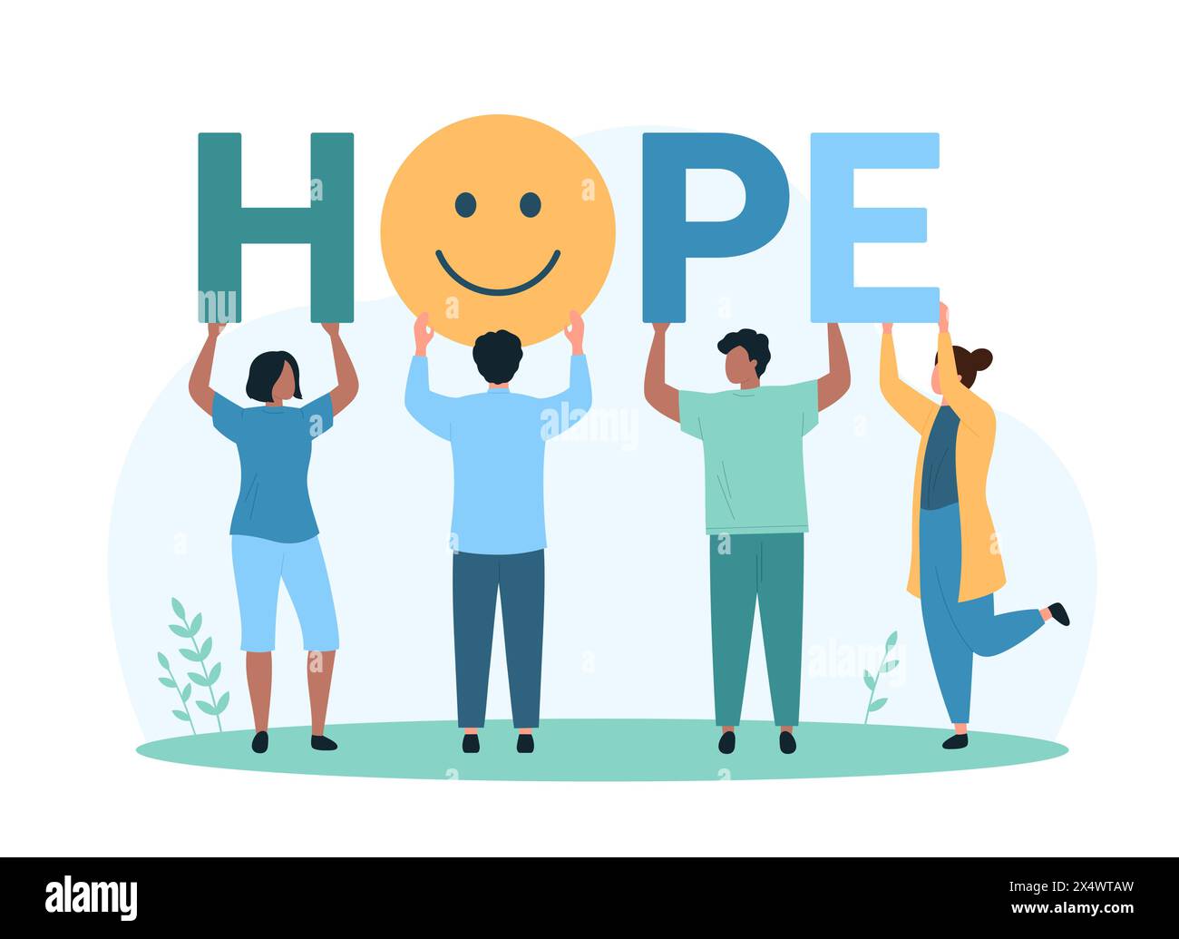 Charity campaign, donation and voluntary, social help and support of ...