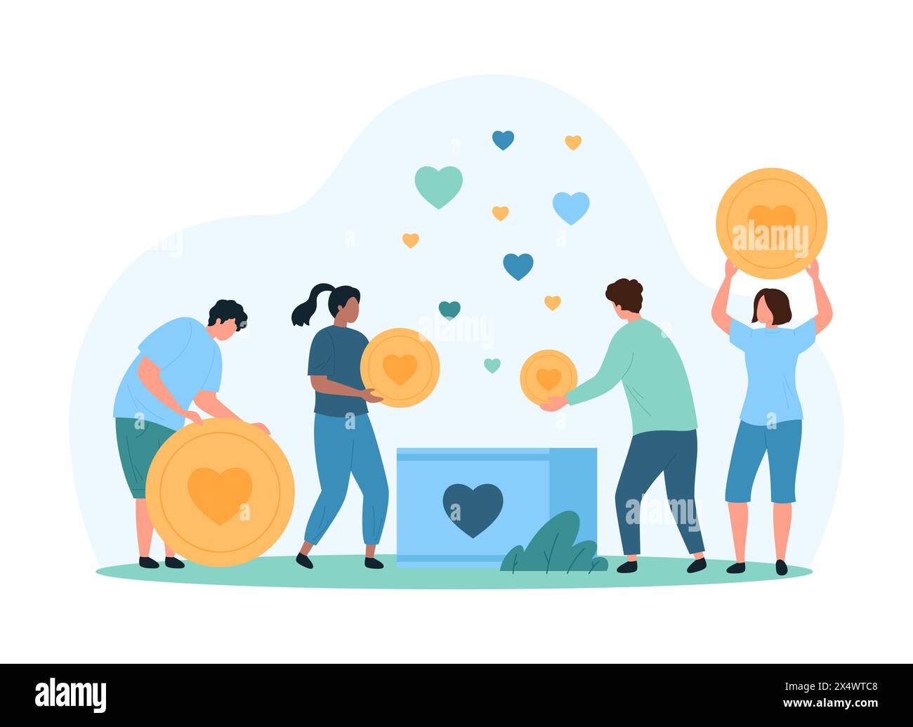 Mini coins Stock Vector Images - Alamy