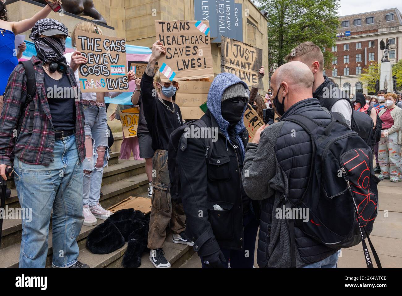 Leeds, UK. 05 MAY, 2024. Auditor wearning PINAC (photography is not a ...