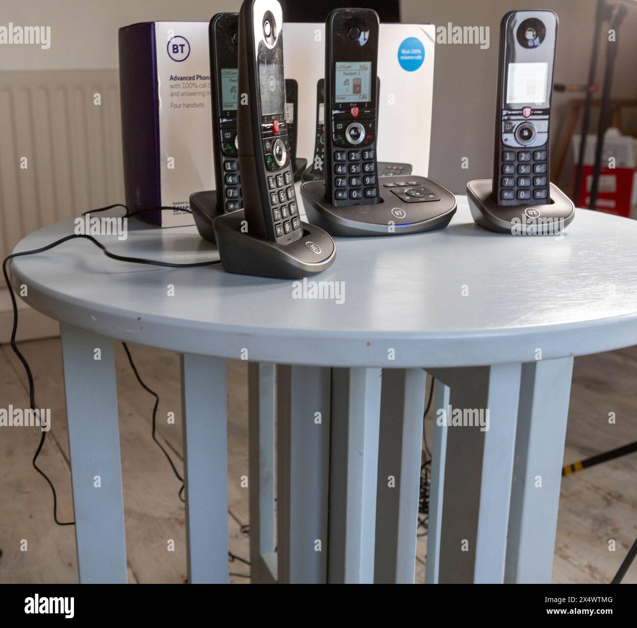 BT cordless analogue phones with bases, call blocking, answerphone, the ...