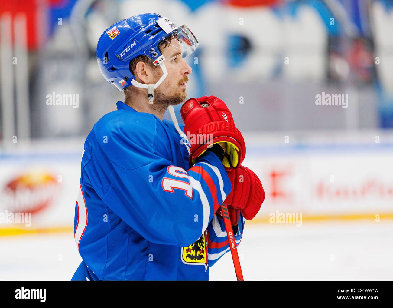 Roman Cervenka (CZE) in action during the Czech Republic vs Switzerland ...