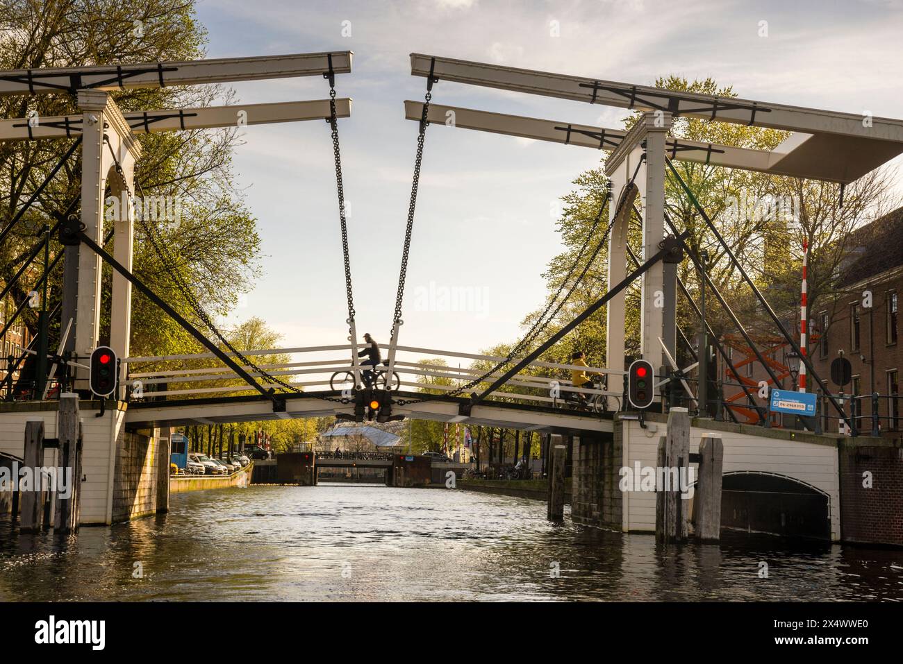 Walter Süsking Dutch Draw bridge in Amsterdam, Netherlands Stock Photo ...