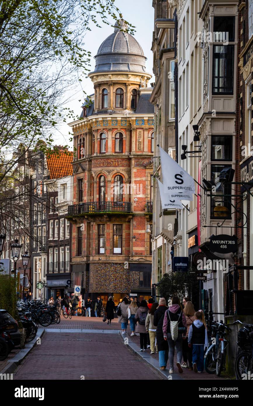 Neo-Renaissance architecture in Amsterdam, Netherlands Stock Photo - Alamy