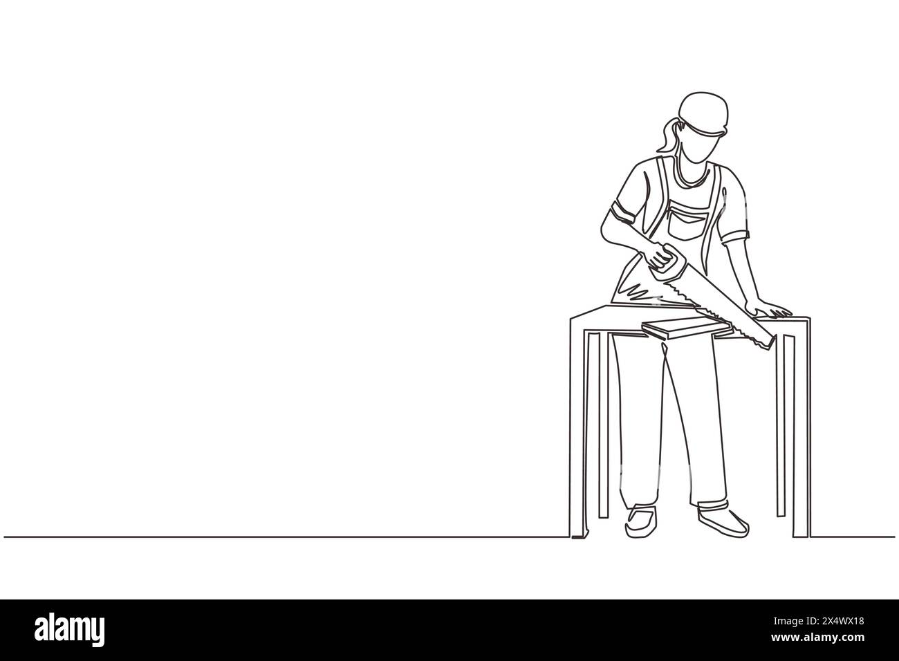 Female line repair hi-res stock photography and images - Alamy