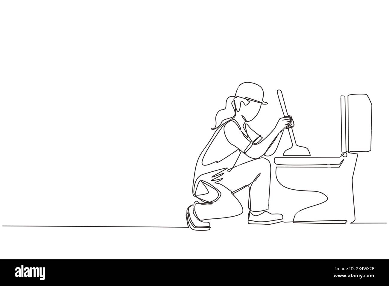 Sewer system drawing Stock Vector Images - Alamy