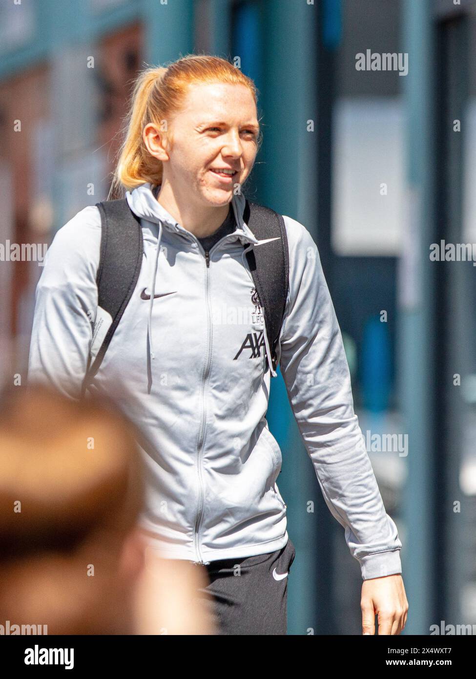 Prenton Park Stadium, England 5th May 2024: Ceri Holland (18 Liverpool ...