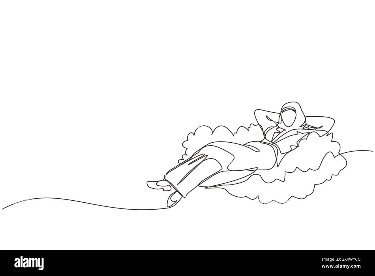 Arabian female employer insurance Stock Vector Images - Alamy