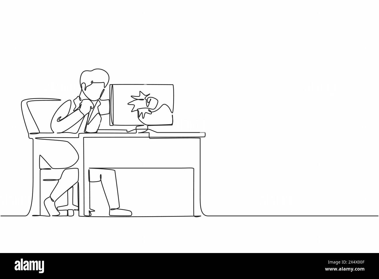 Worker scream Black and White Stock Photos & Images - Alamy