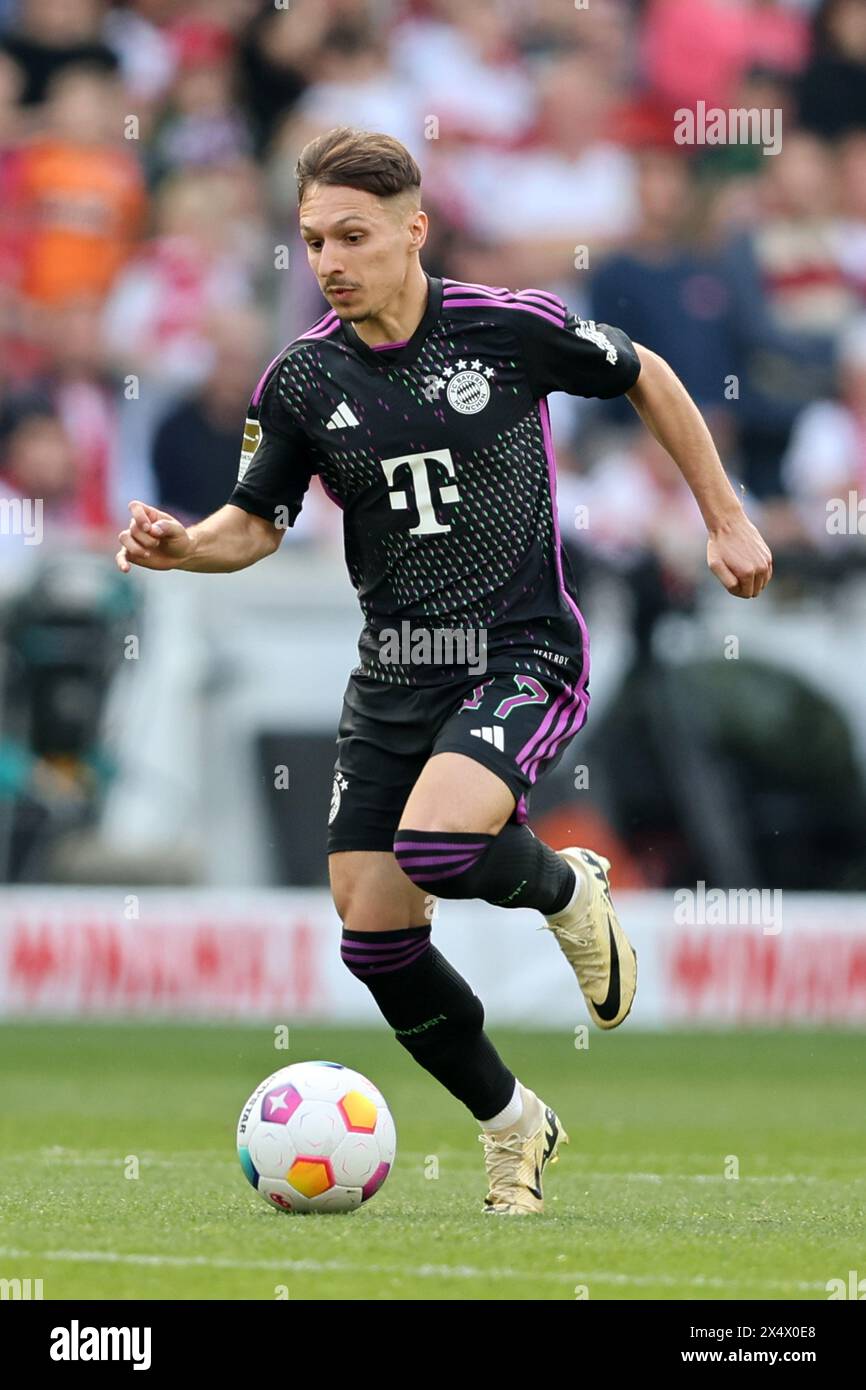 Bryan Zaragoza of Bayern Muenchen VfB Stuttgart - FC Bayern MŸnchen ...
