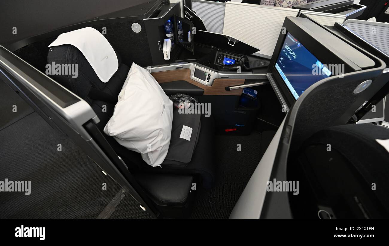 British Airways Club World Suite Stock Photo - Alamy