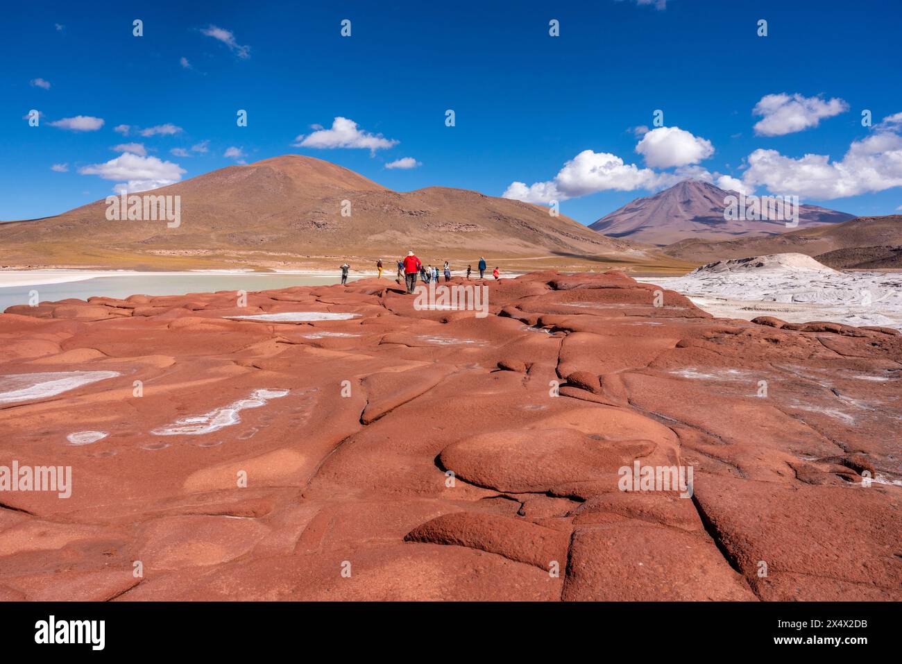 The Piedras Rojas (Red Stones), Near San Pedro de Atacama, Chile Stock ...