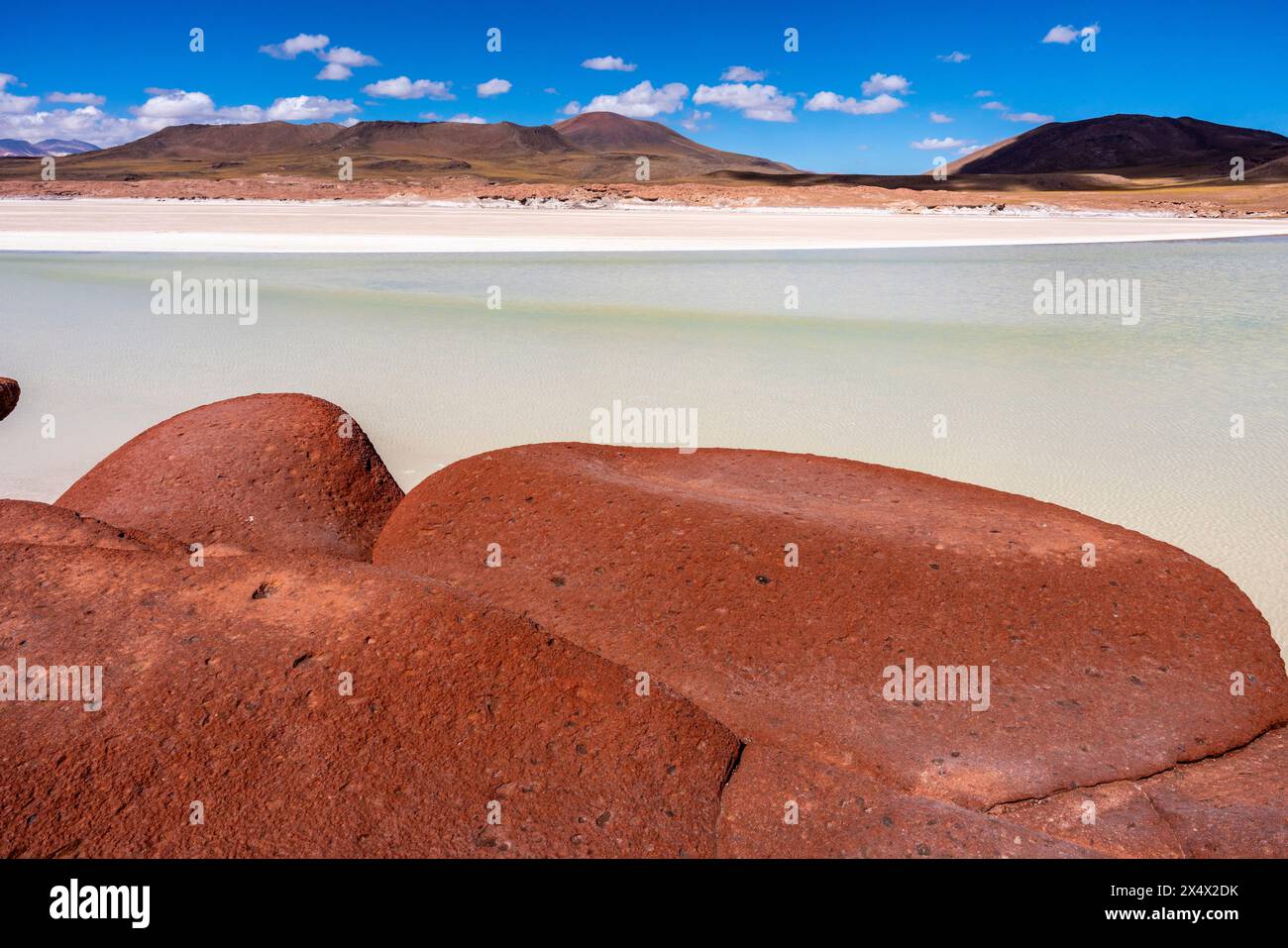 The Piedras Rojas (Red Stones), Near San Pedro de Atacama, Chile Stock ...
