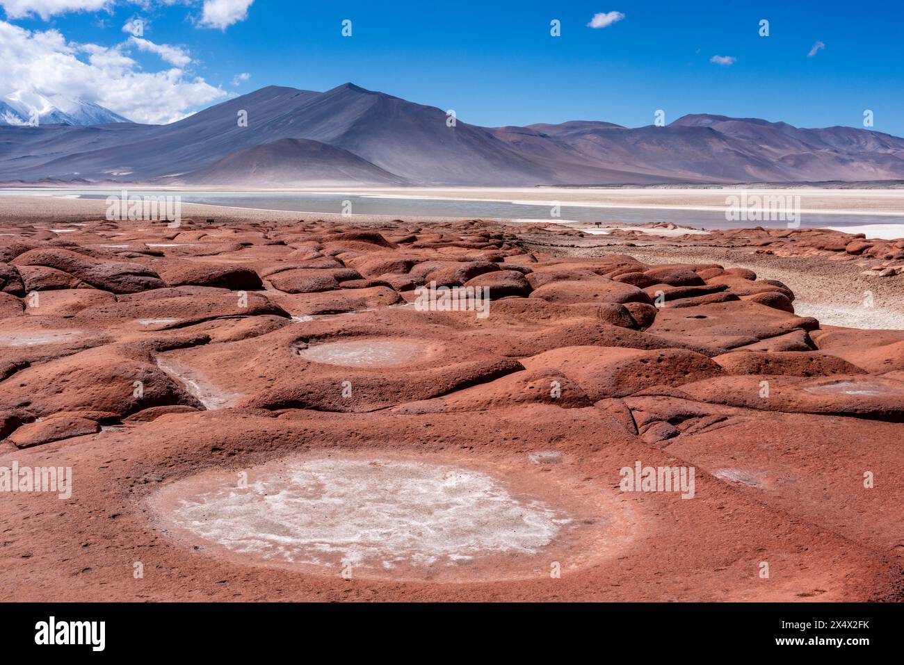 The Piedras Rojas (Red Stones), Near San Pedro de Atacama, Chile Stock ...