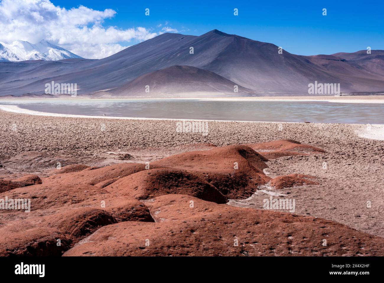 The Piedras Rojas (Red Stones), Near San Pedro de Atacama, Chile Stock ...
