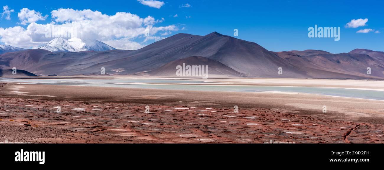 A Panoramic Image of The Piedras Rojas (Red Stones), Near San Pedro de ...