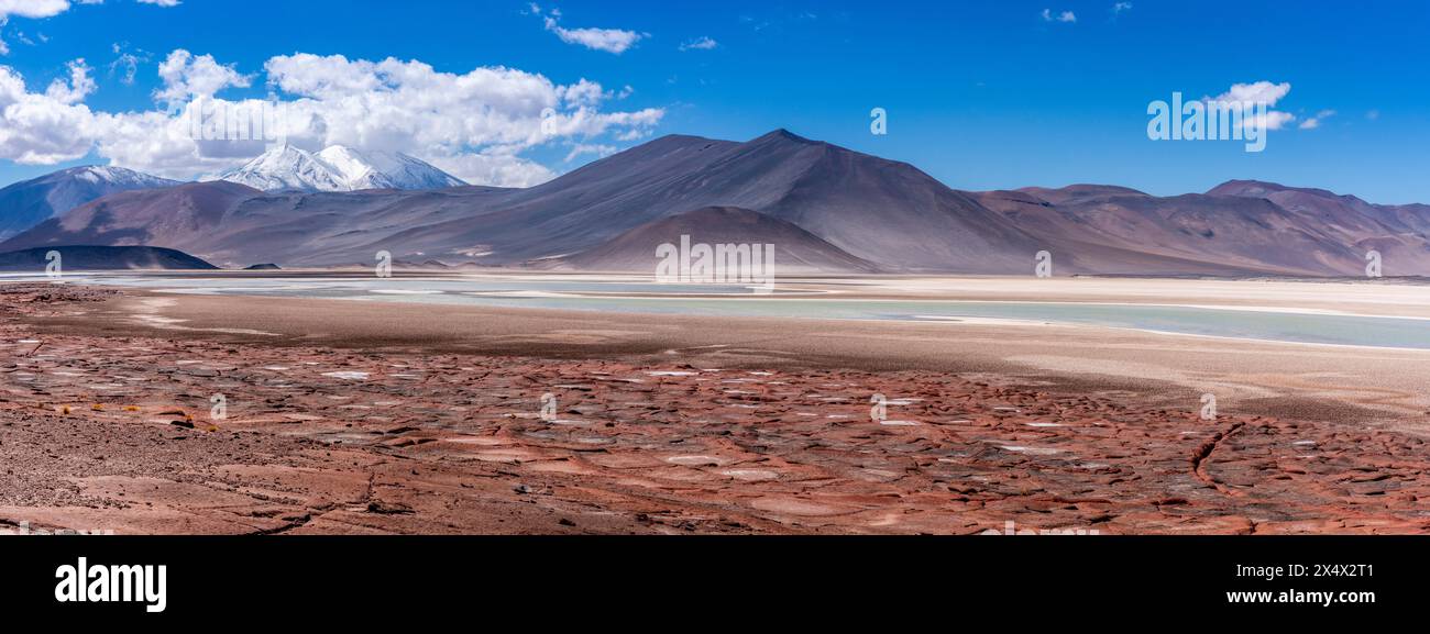 A Panoramic Image of The Piedras Rojas (Red Stones), Near San Pedro de ...