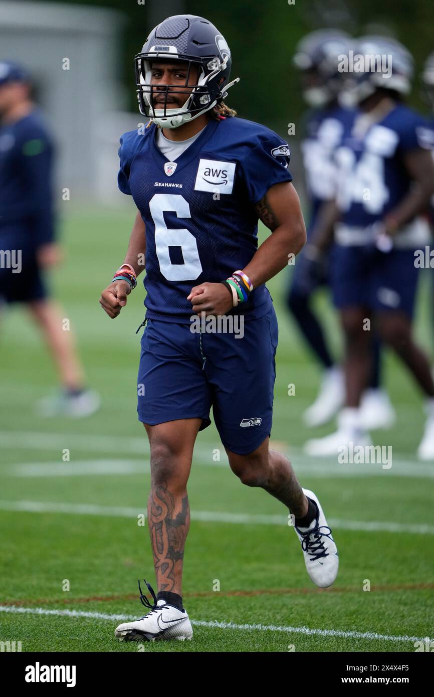 Seattle Seahawks wide receiver Terrell Vaughn runs during the NFL ...