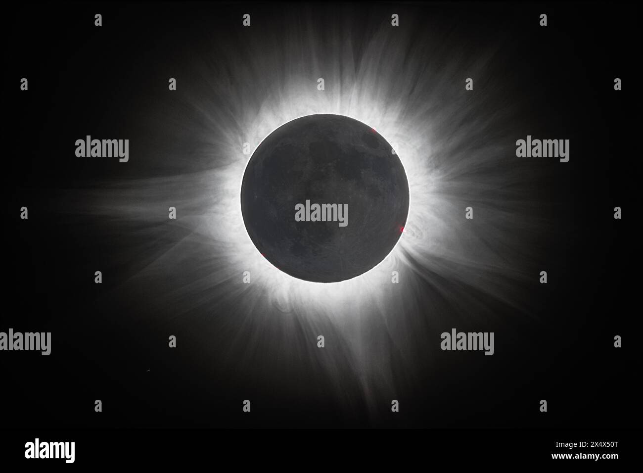 Total Solar Eclipse HDR Composite with the Moon - Captured in Southern ...