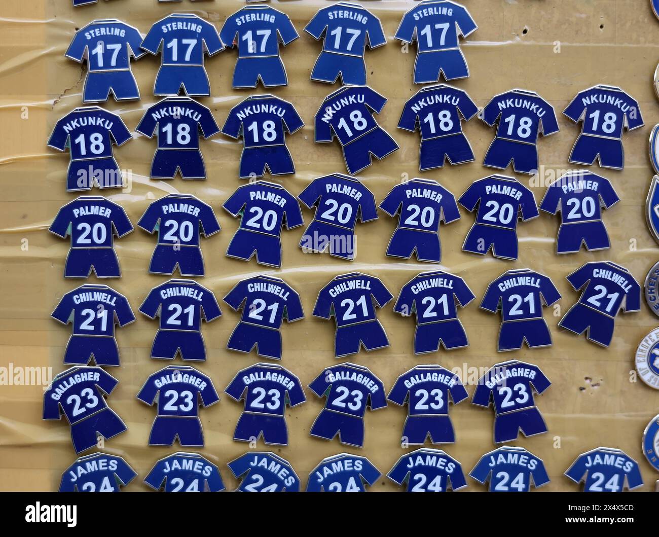 West ham v chelsea badges hi-res stock photography and images - Alamy