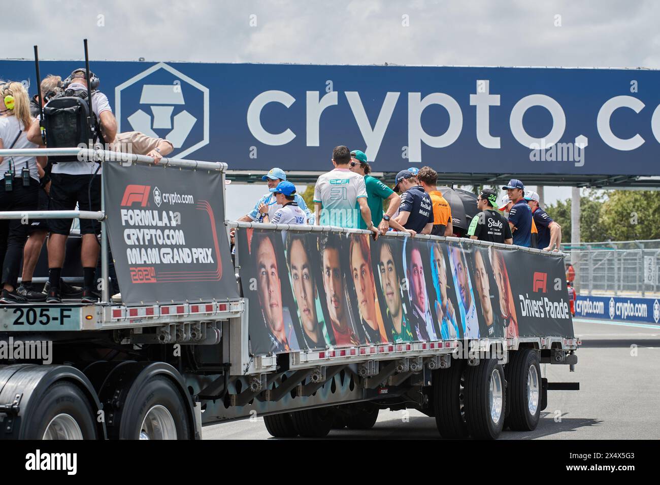 Miami Gardens, FL, USA. 5th May 2024. Driver Parade. F1 Miami GP at ...