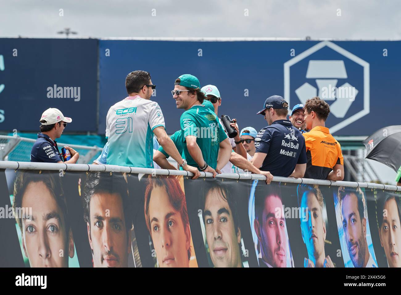 Miami Gardens, FL, USA. 5th May 2024. Driver Parade. F1 Miami GP at ...