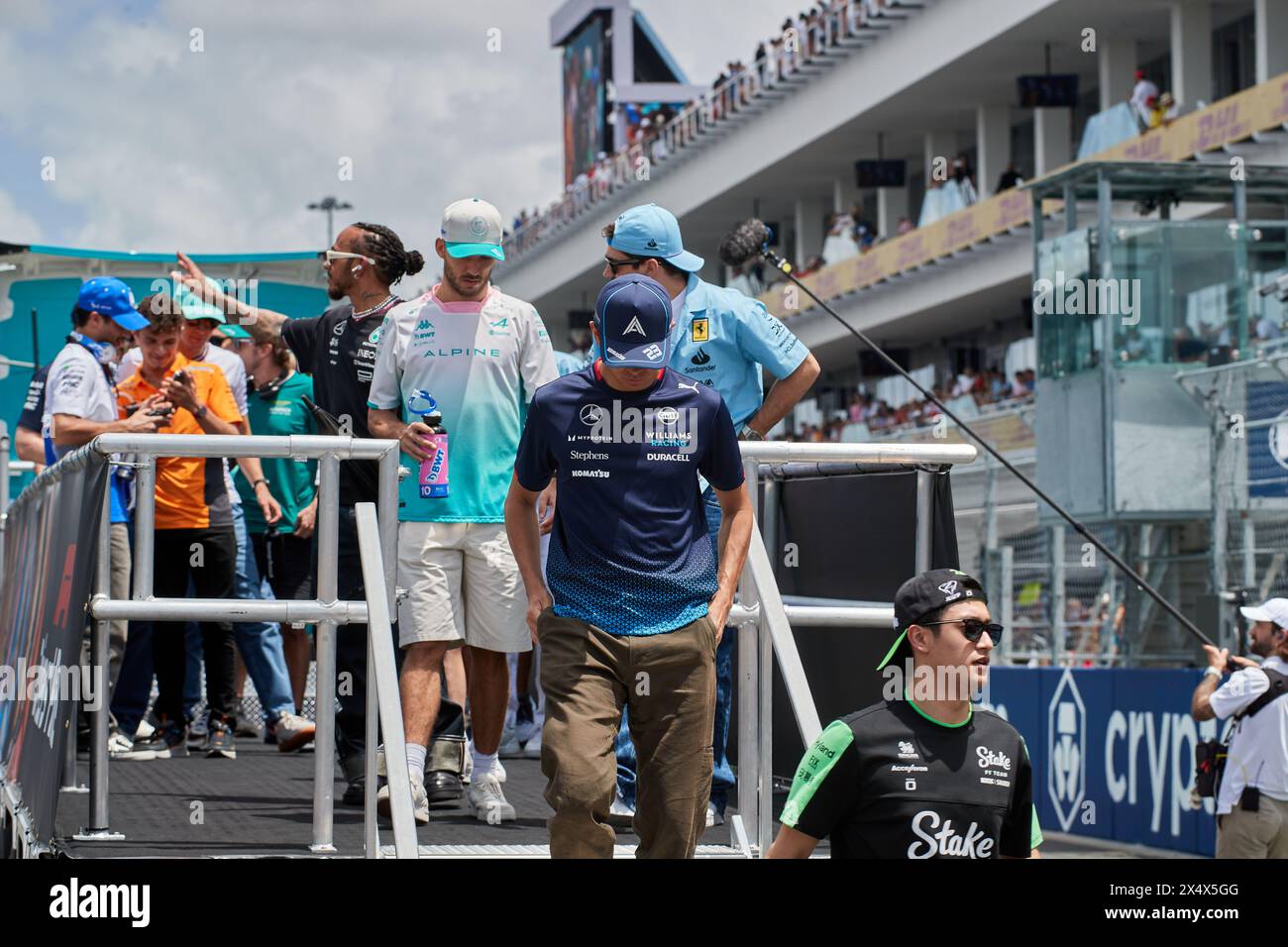 Miami Gardens, FL, USA. 5th May 2024. Driver Parade. F1 Miami GP at ...