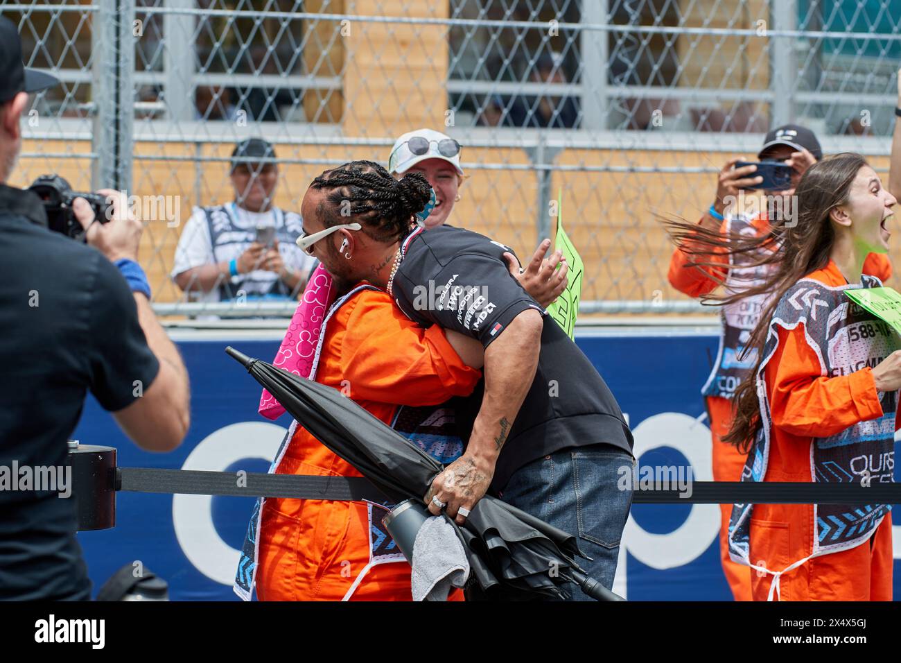 Miami Gardens, FL, USA. 5th May 2024. Driver Parade. F1 Miami GP at ...