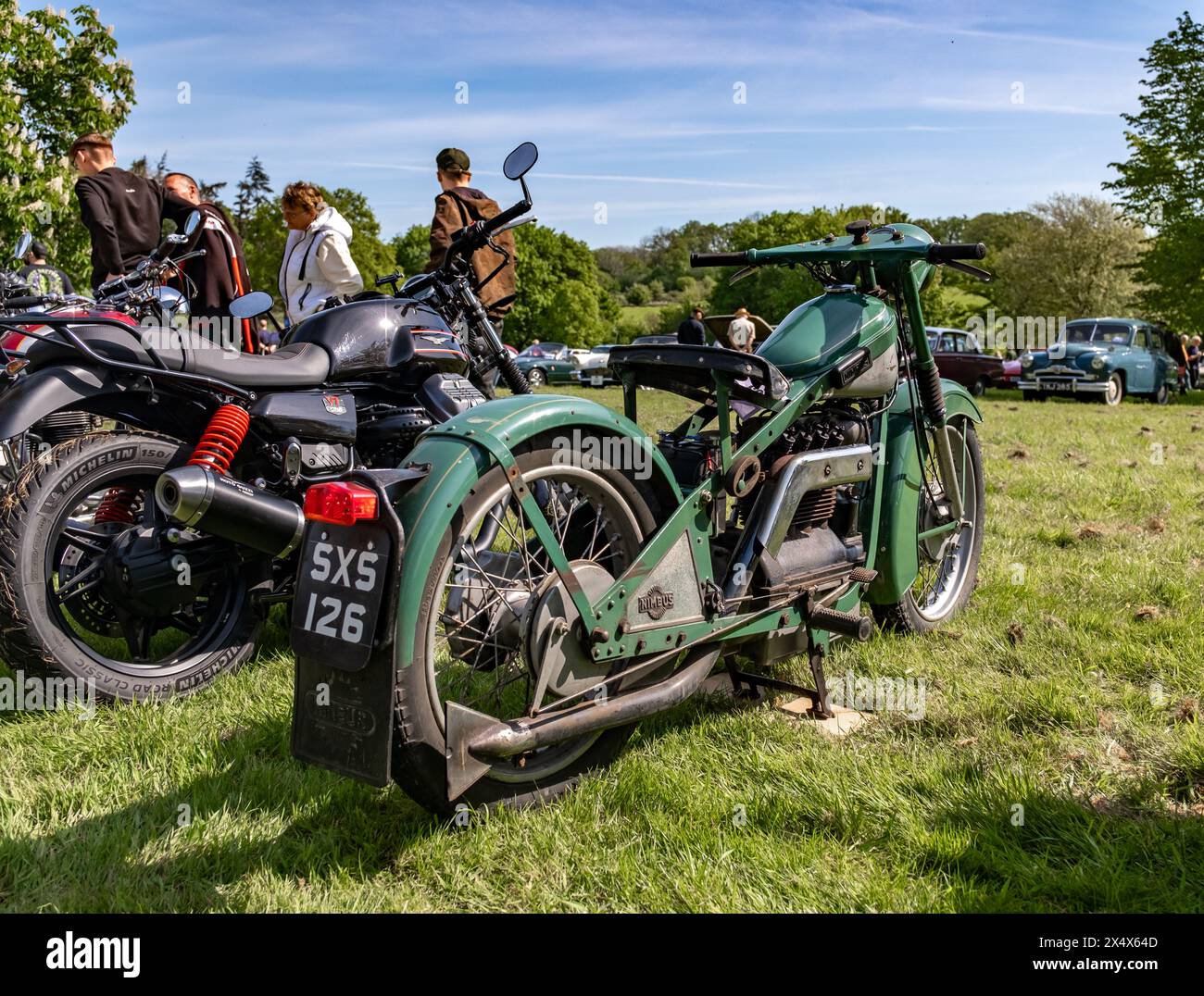 1951 classic Nimbus Model C motorcycle Stock Photo - Alamy