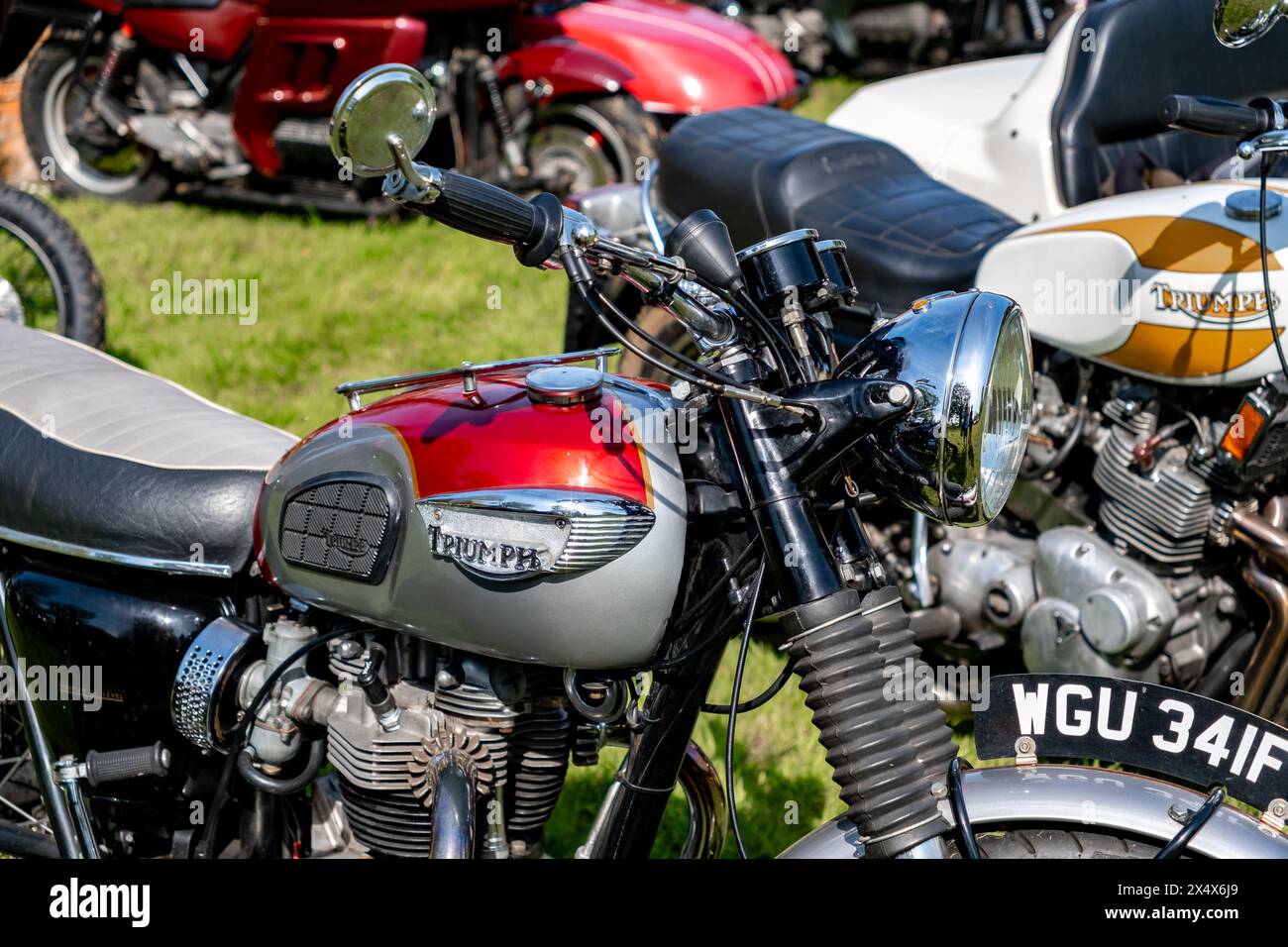 1968 650CC Triumph Bonneville Stock Photo - Alamy