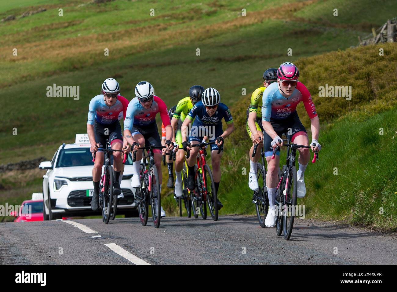 Hade Edge, Holmfirth, Yorkshire, UK, 5 May 2024. Round 3 of the 2024 ...