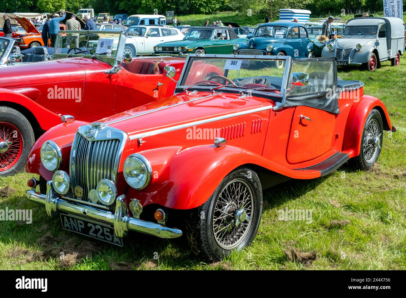 Vintage 1963 1200cc Gentry convertible 2 seater sports car Stock Photo ...