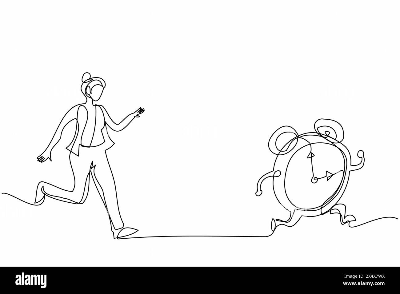 Chasing figure Cut Out Stock Images & Pictures - Alamy