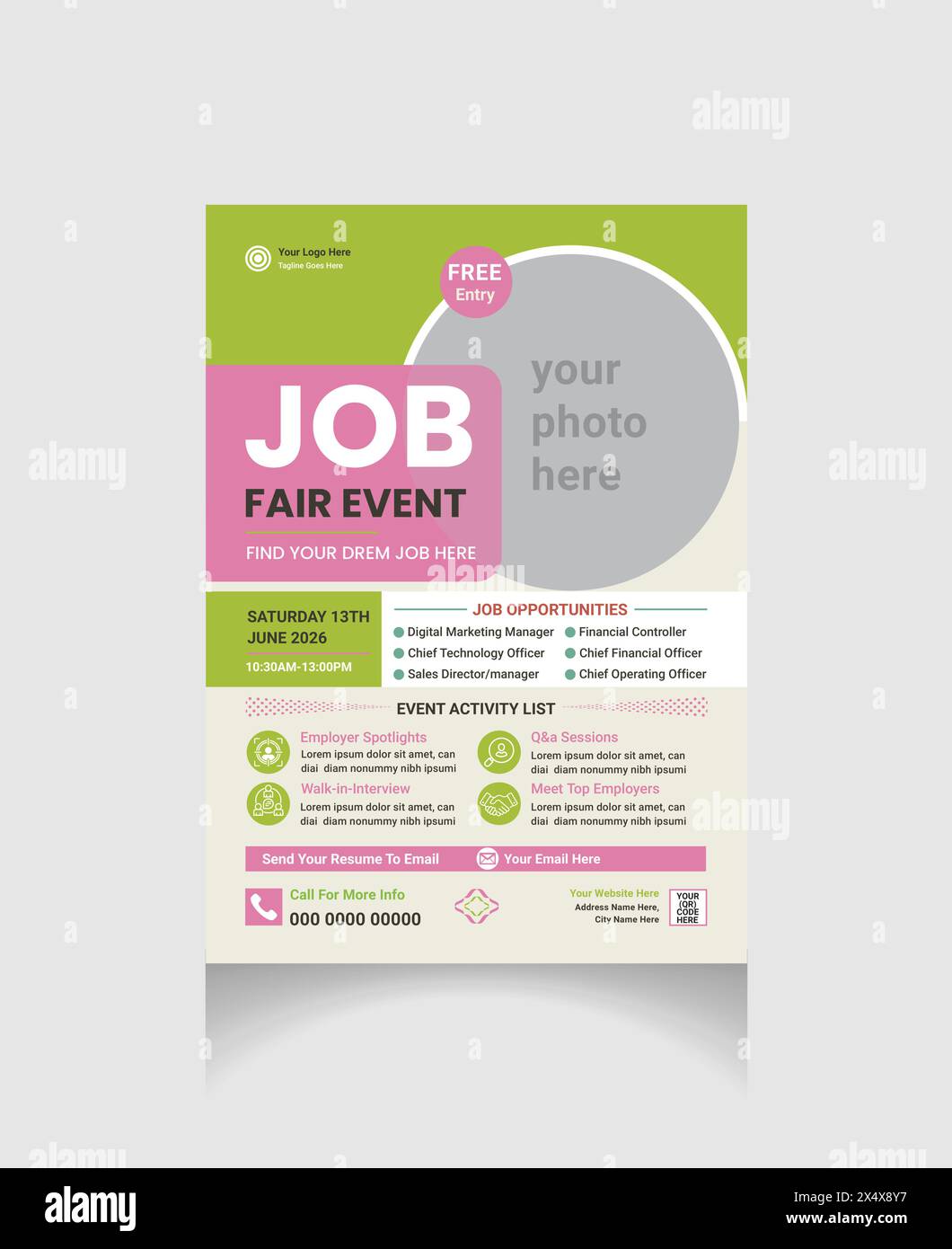 We are hiring flyer hi-res stock photography and images - Alamy