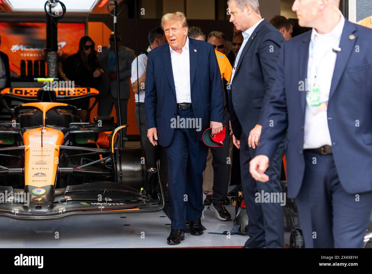 Miami Gardens, United States. 05th May, 2024. Former U.S. President ...