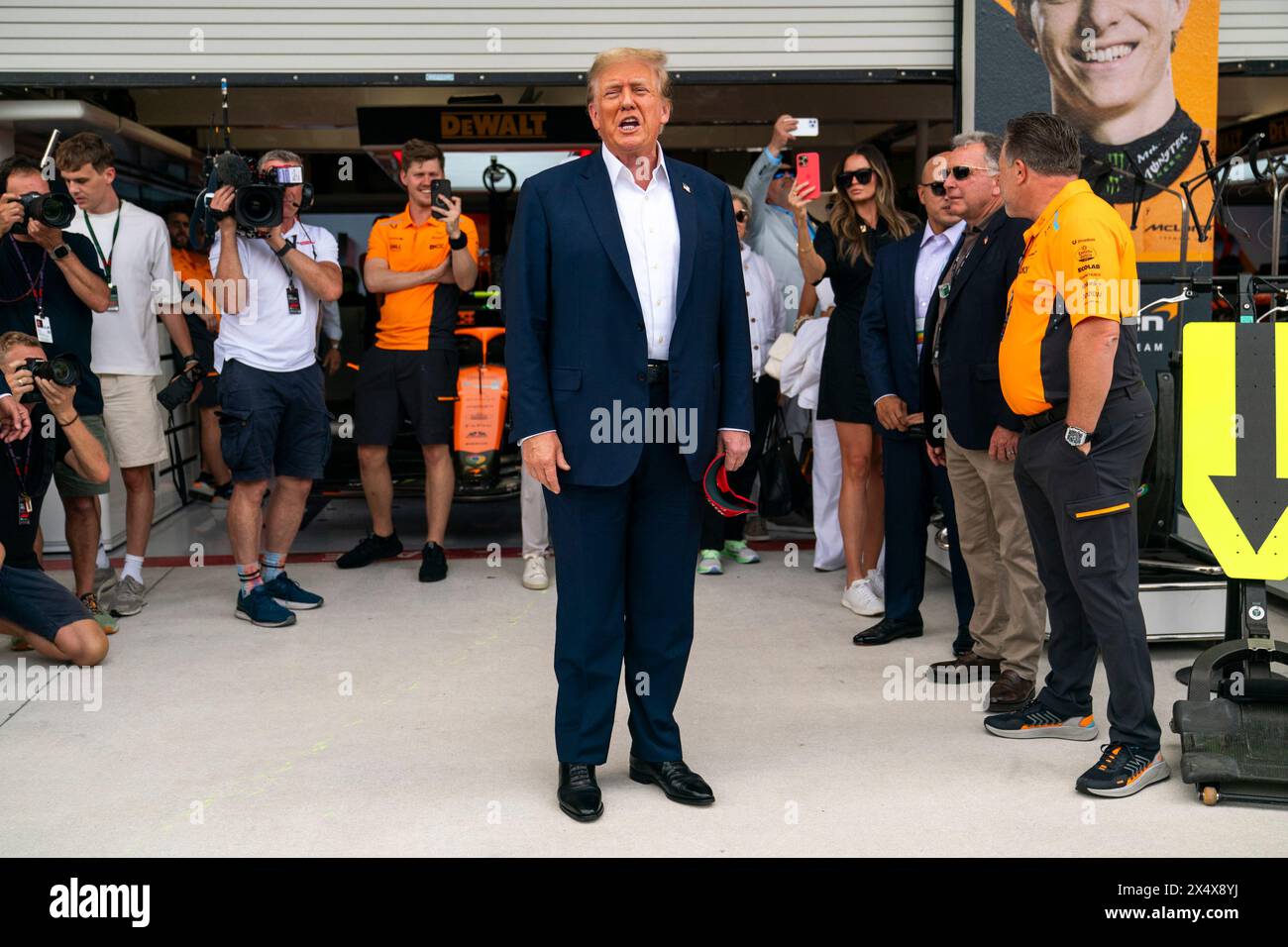 Miami Gardens, United States. 05th May, 2024. Former U.S. President ...