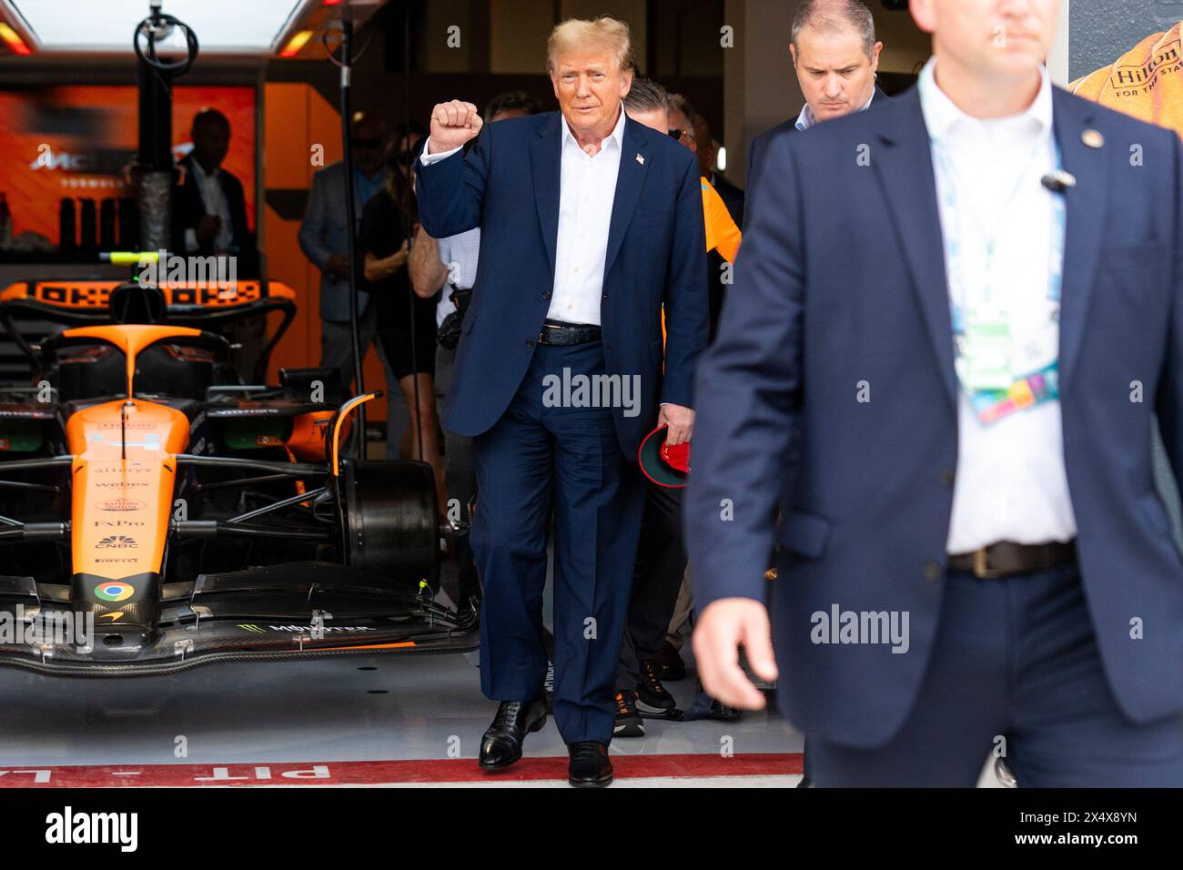 Miami Gardens, United States. 05th May, 2024. Former U.S. President ...