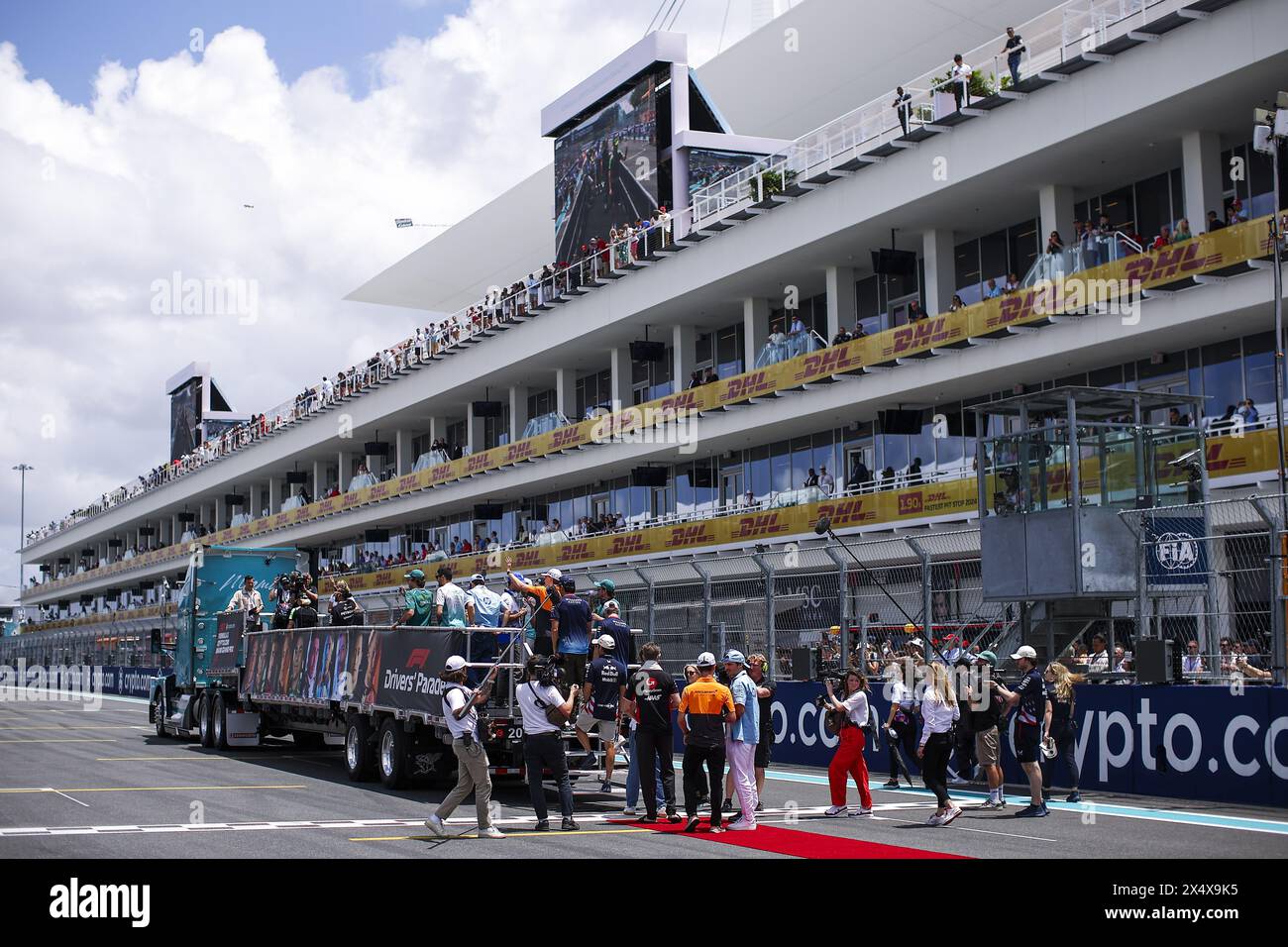 Illustration parade during the Formula 1 Crypto.com Miami Grand Prix ...