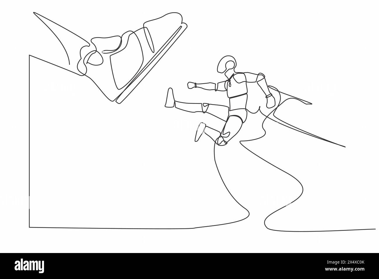 Robot feet Stock Vector Images - Alamy