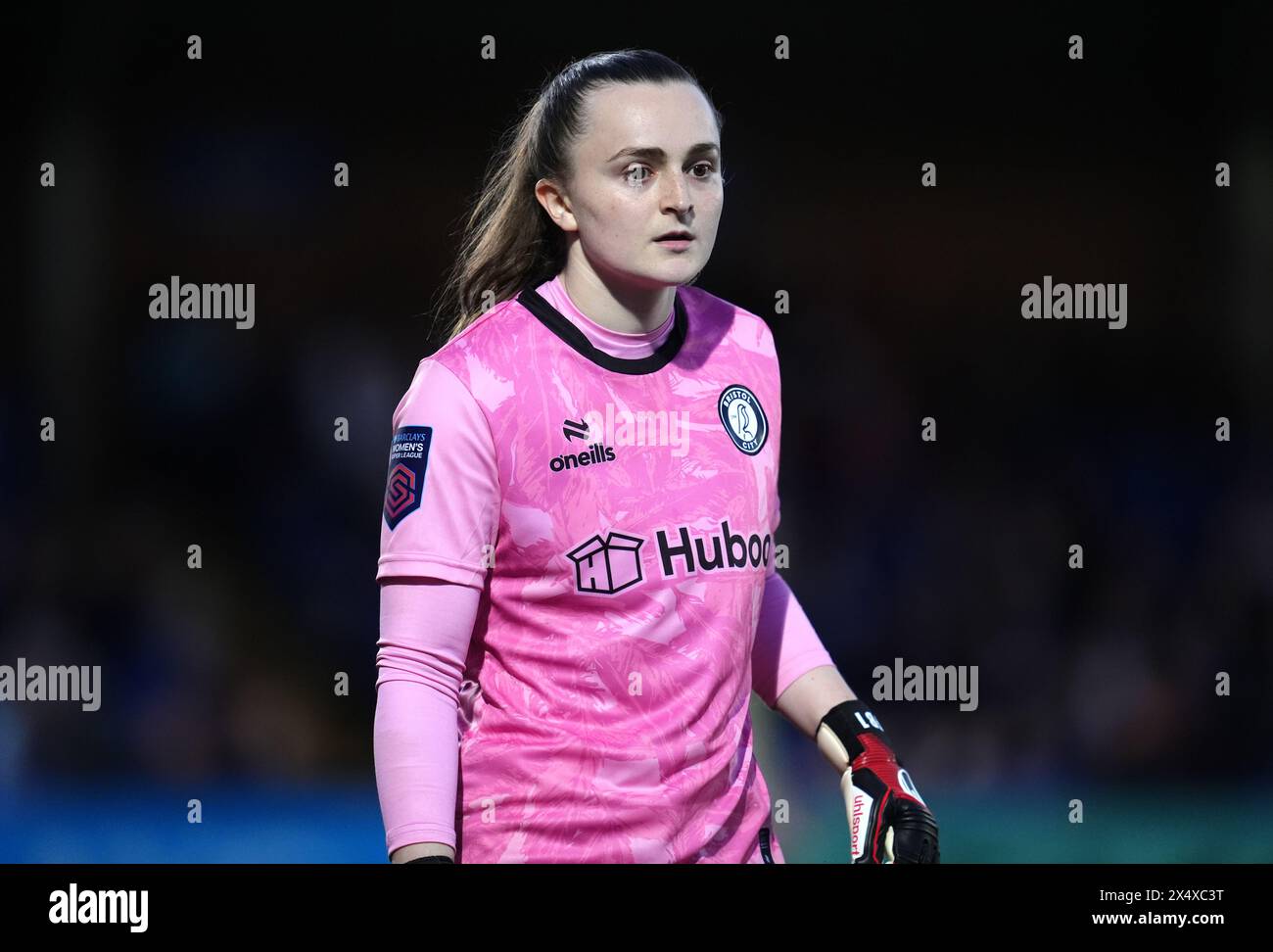 Bristol City goalkeeper Fran Bentley during the Barclays Women's Super ...