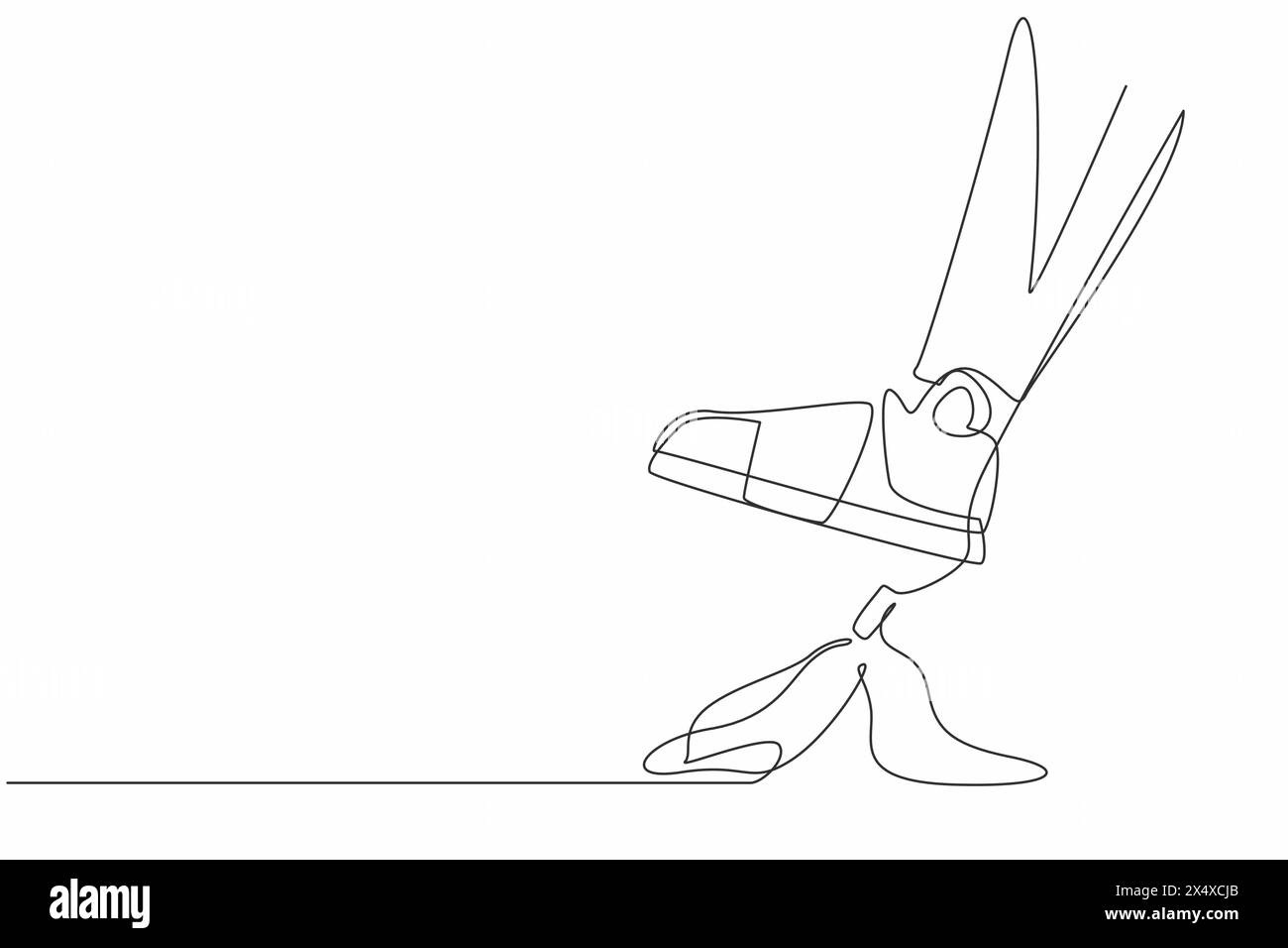 Robot leg Stock Vector Images - Alamy