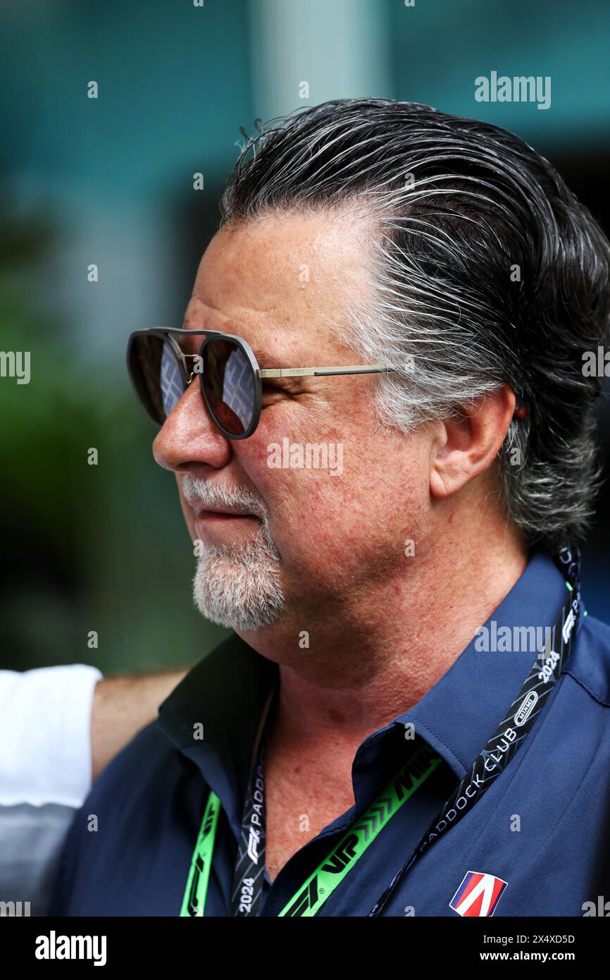 Miami, USA. 05th May, 2024. Michael Andretti (USA) Andretti Global ...