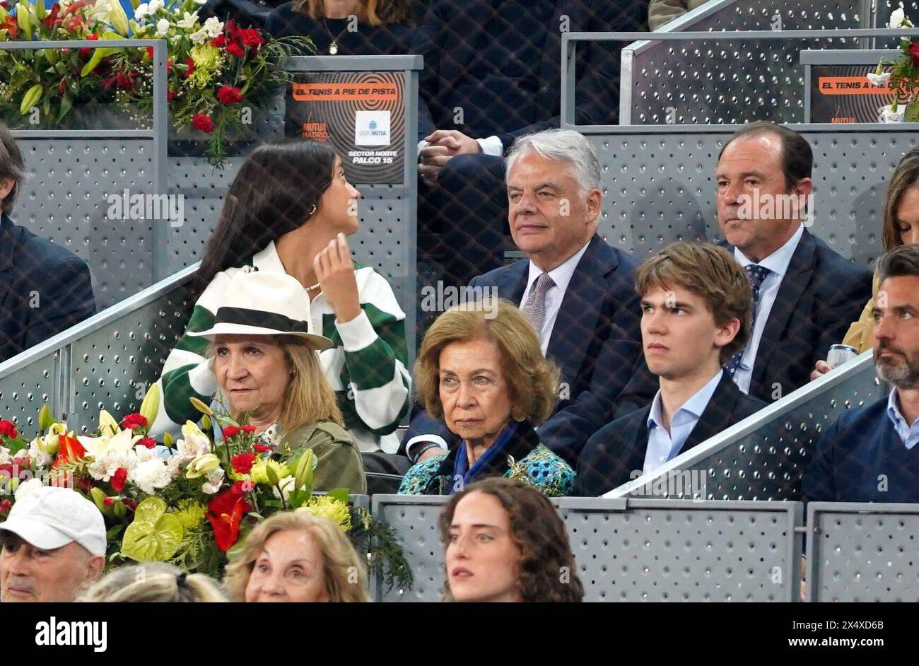 Madrid, Spain. 05th May, 2024. Infanta Elena de Borbón, Spanish Queen ...