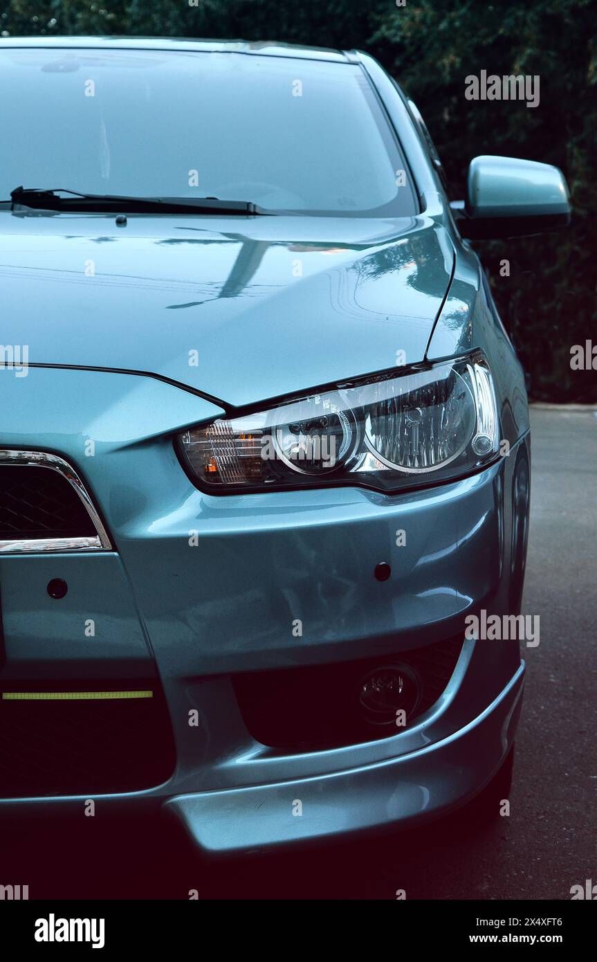Japanese Car front view half Stock Photo - Alamy