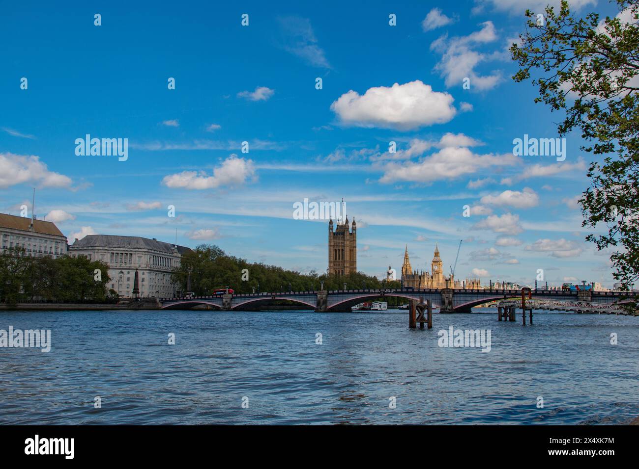 The Neo-Gothic Splendour of the Palace of Westminster, London, UK Stock ...