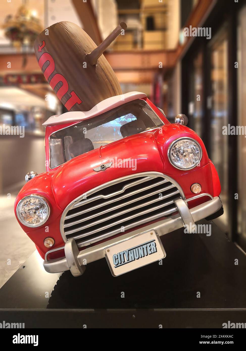 tokyo, japan - apr 25 2024: Front view of the Ryo Saeba aka Nicky ...