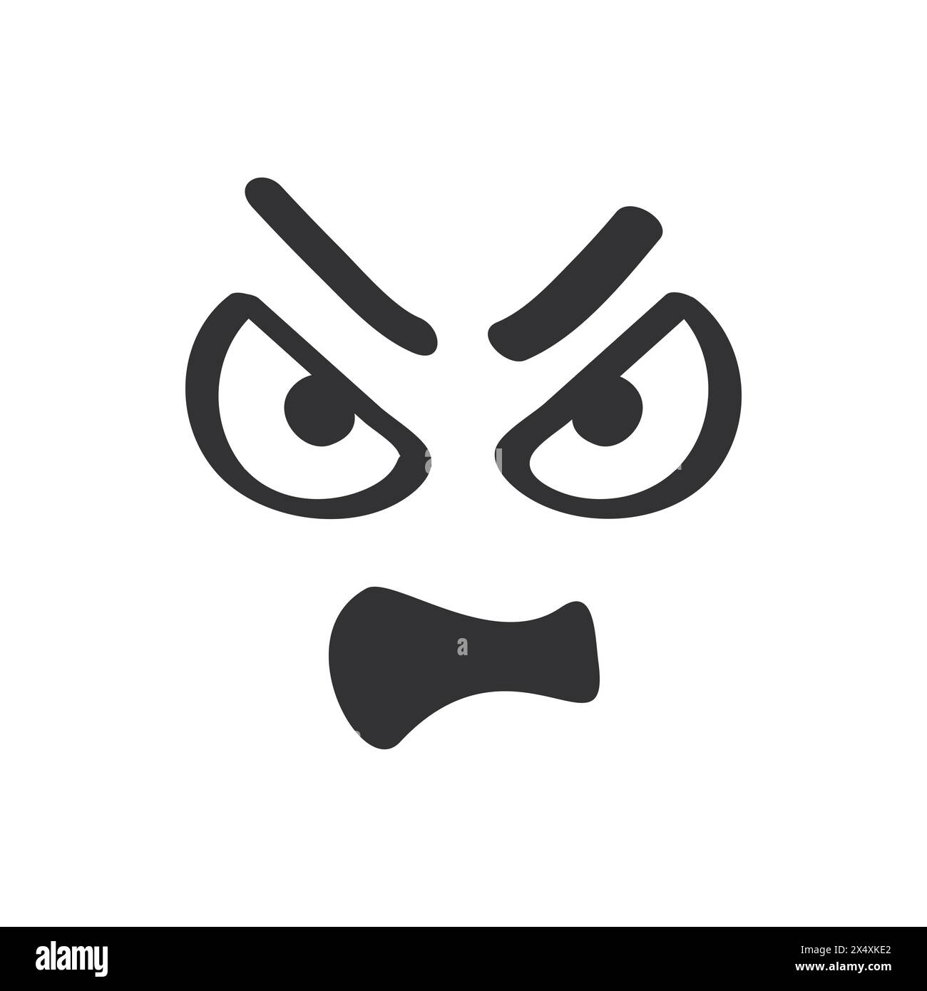 Annoyed sticker hi-res stock photography and images - Alamy