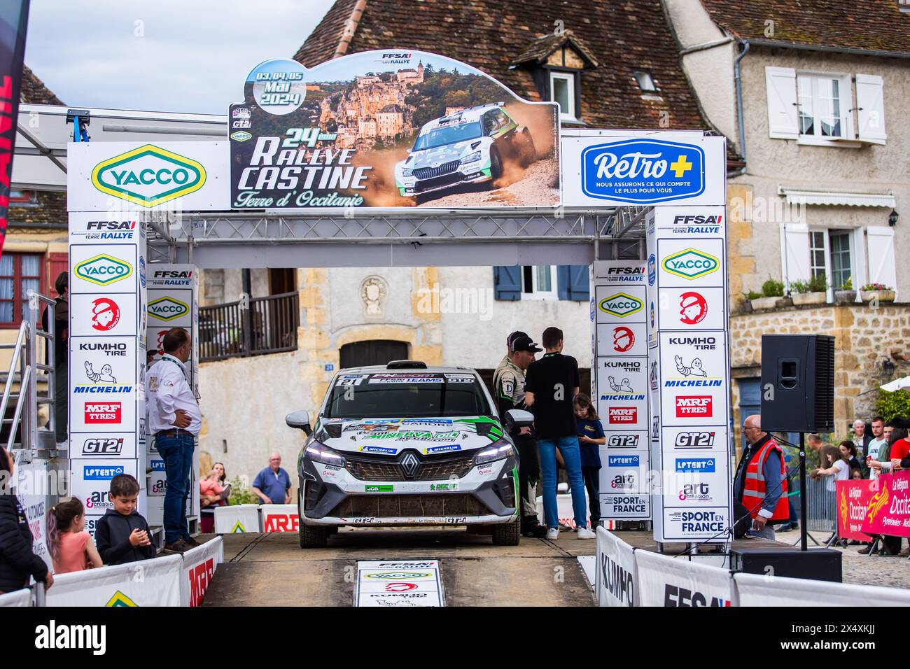Bretenoux, France. 05th May, 2024. 21 LOBRY Michael, PARADE Gaetan ...