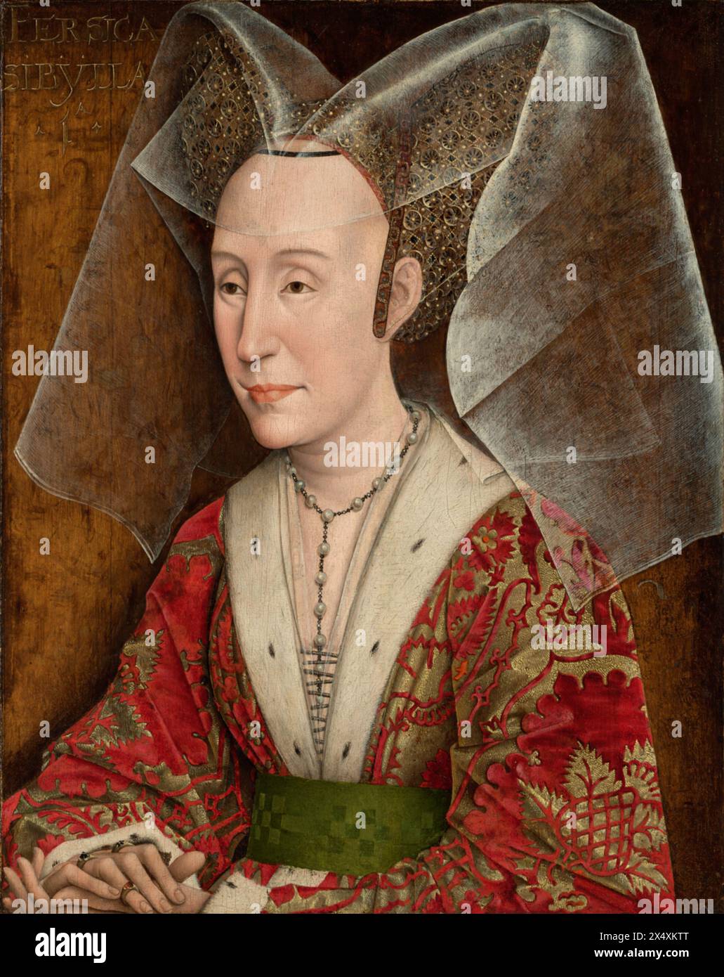 Portrait Painting of Isabella of Portugal Workshop of Netherlandish ...